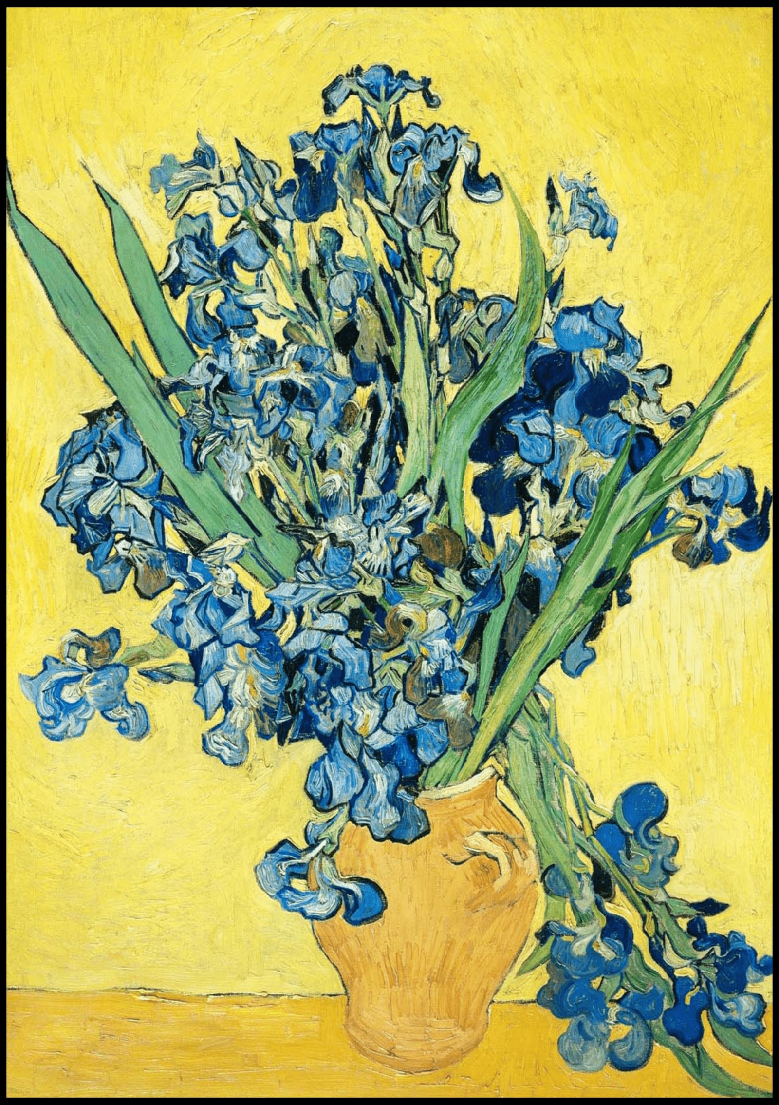 Vincent Van Gogh – Irises | Vibrant Post-Impressionist Floral Art Prin ...