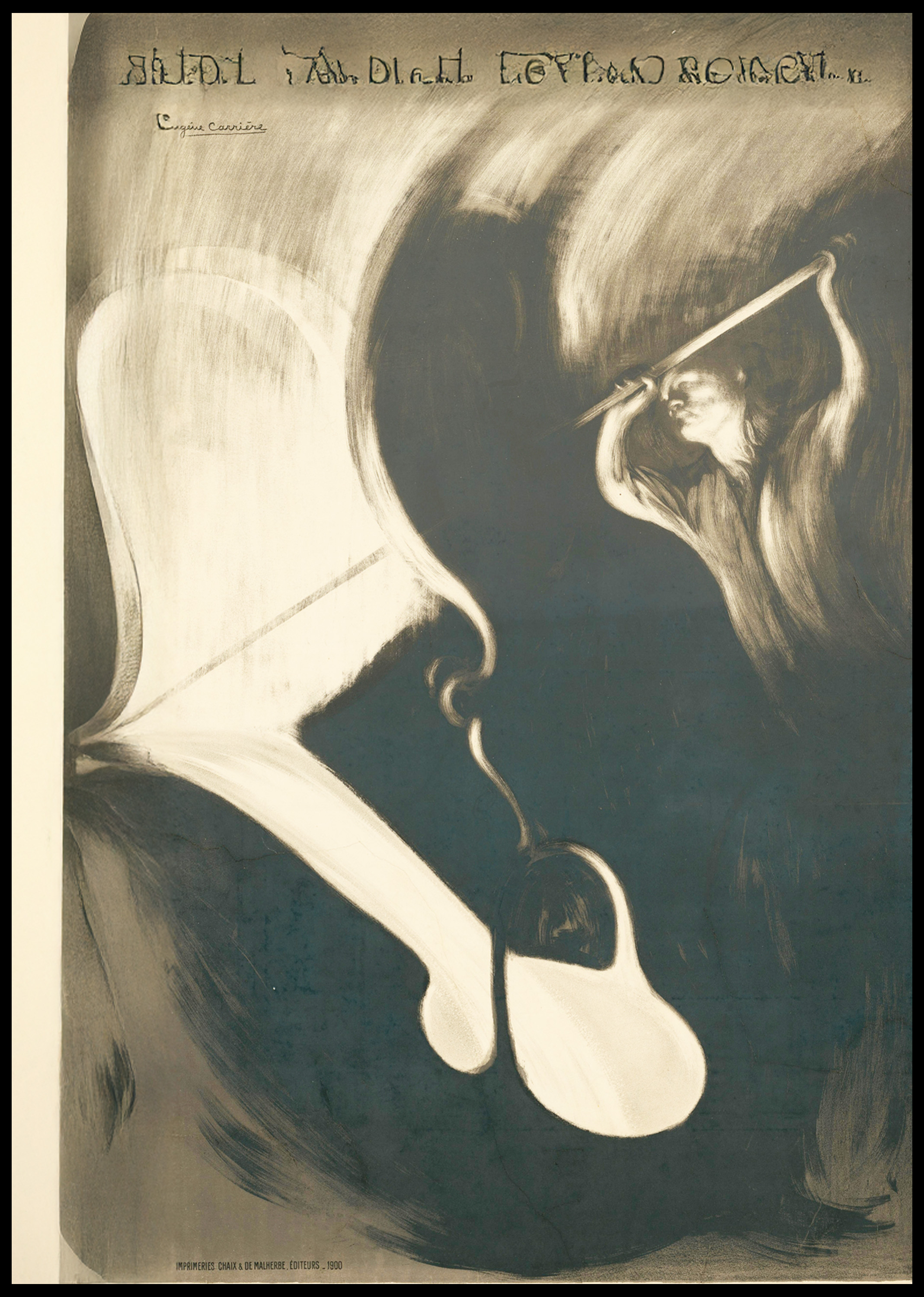 Le Fondeur by Eugène Carrière – Vintage Figurative Wall Art Print ...