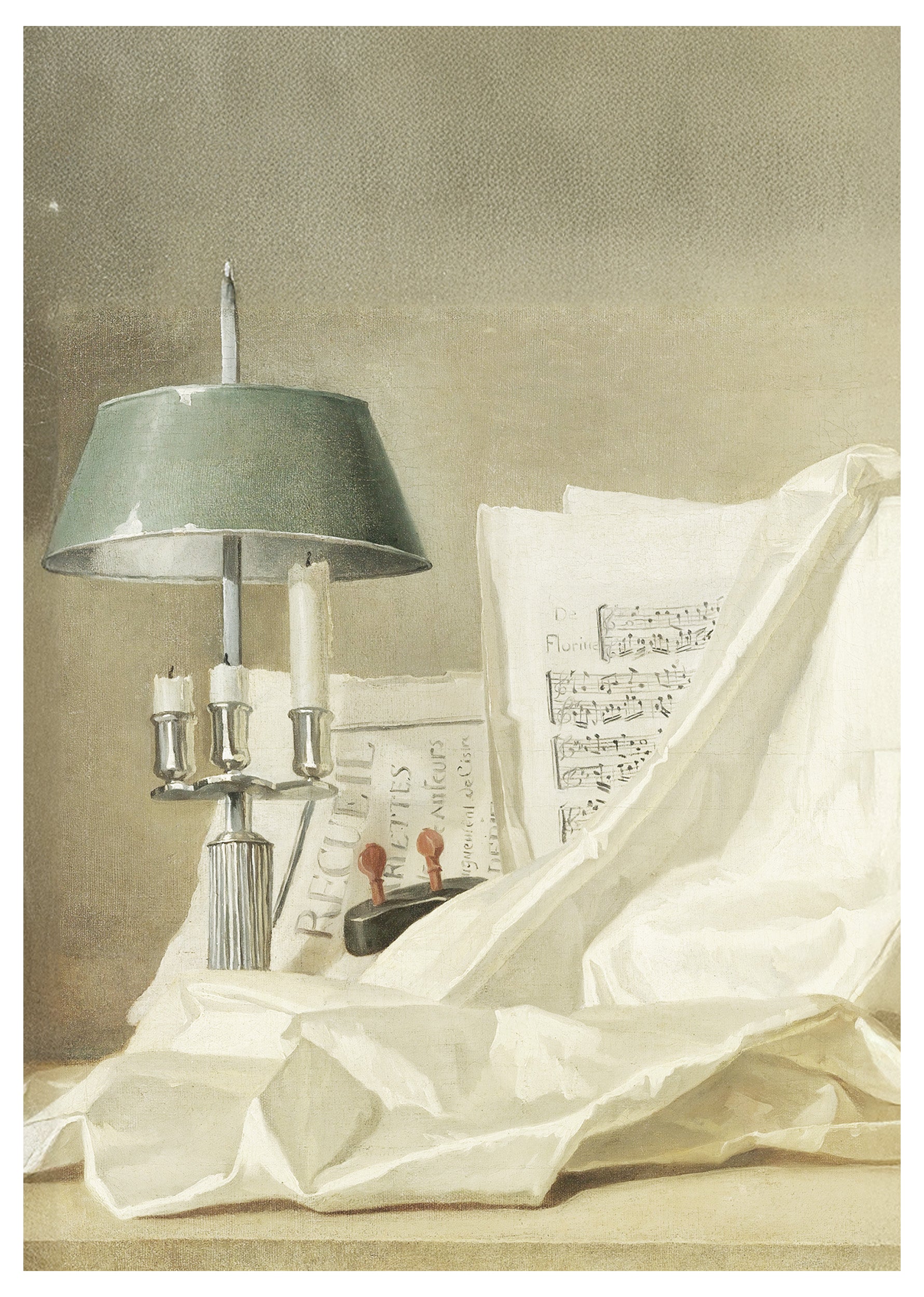A Still Life with a Bouillette Lamp – Henri-Horace Roland Delaporte ...
