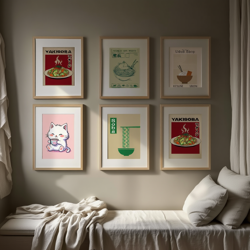 Japanese 6 Prints – Blend & Match Collection – Hakyarts