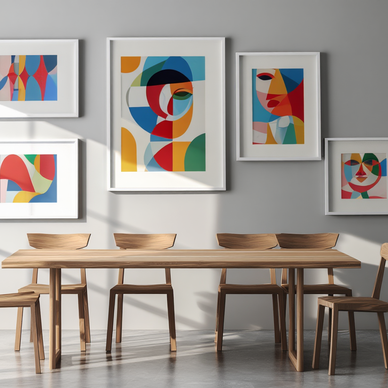 Klee’s Vision – Set of 5 Modernist Art Prints – Hakyarts