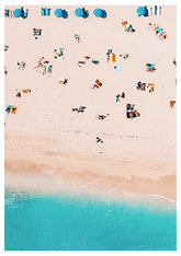 Summer Beach Day Poster | Hakyarts
